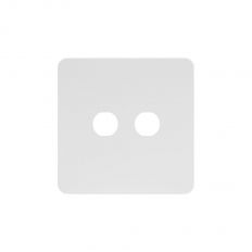 The Eldon Collection 2 Gang CM Circular Module Grid Switch Plate - The ...