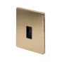 The Savoy Collection Brushed Brass 1 Gang Data Socket RJ45 Ethernet ...
