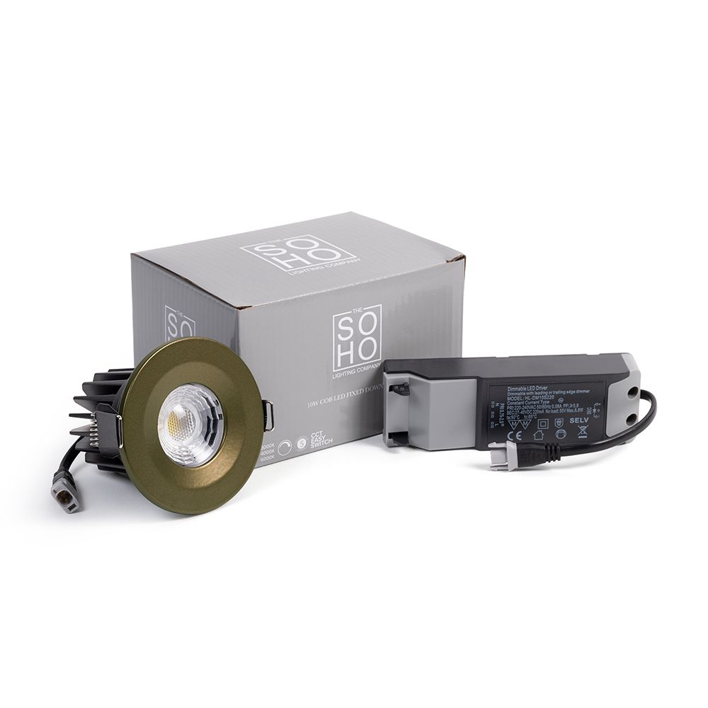 Bronze LED Downlights | Bronze Downlights - The Soho Lighting Company ...