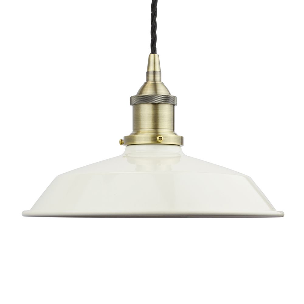 Clay White Small Trinity Metal Painted Pendant Light - The Soho ...