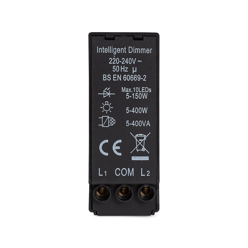 Soho Lighting Brushed Brass 400W (150W LED) 2 Way Intelligent Trailing ...