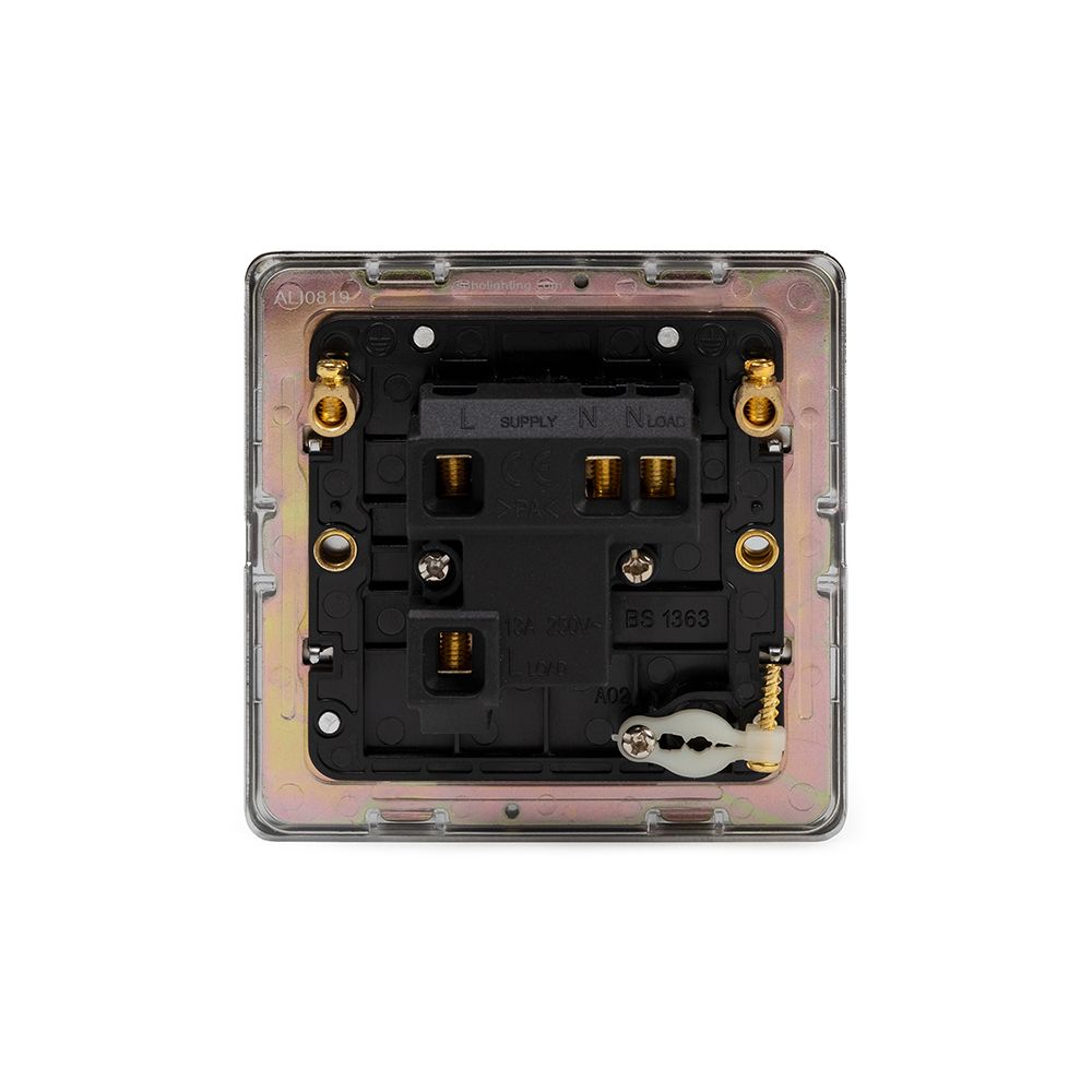 The Finsbury Collection Polished Chrome 13A Unswitched Connection Unit ...