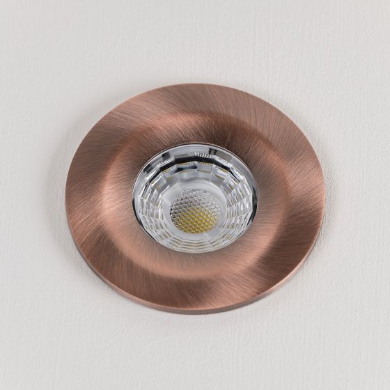 Antique Copper LED Downlights |Fire Rated Fixed Dimmable IP65 - The ...