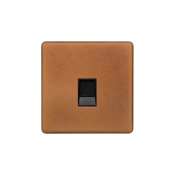 Soho Lighting Antique Copper 1 Gang Data Socket RJ45 Ethernet Cat5/Cat6 ...