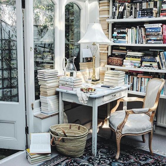 7 Perfect Tiny Library Rooms - Soho Blog